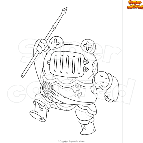 Ausmalbild Amphibia Mire